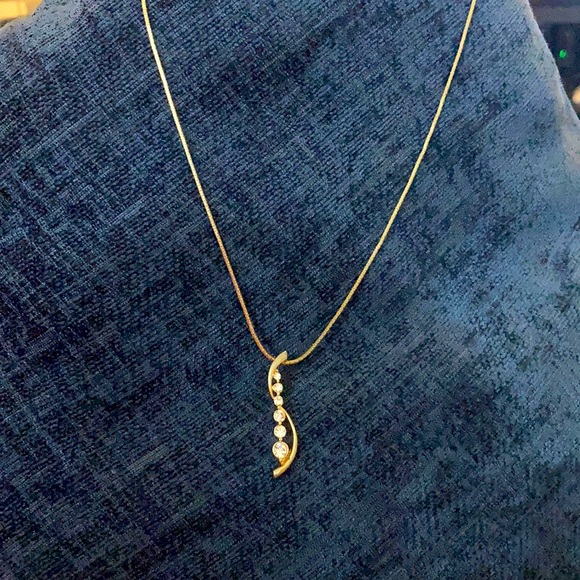 Vintage | Jewelry | 525 So Much Sparkle Round Serpentine Chain And ...